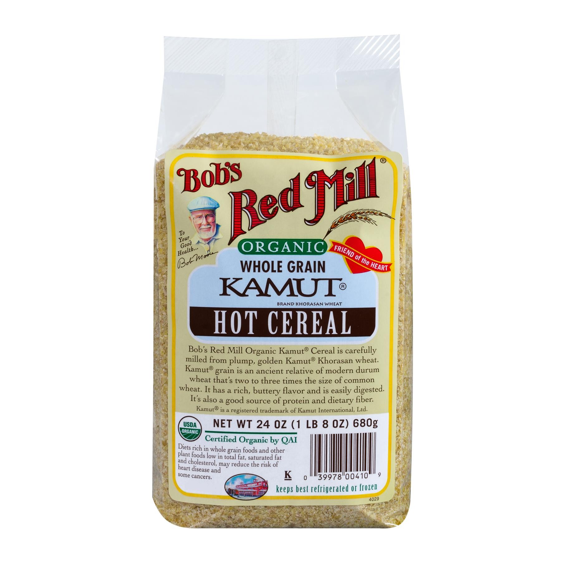 Bob’s Red Mill Organic Kamut Grain 4/24oz – Mill Creek General Store